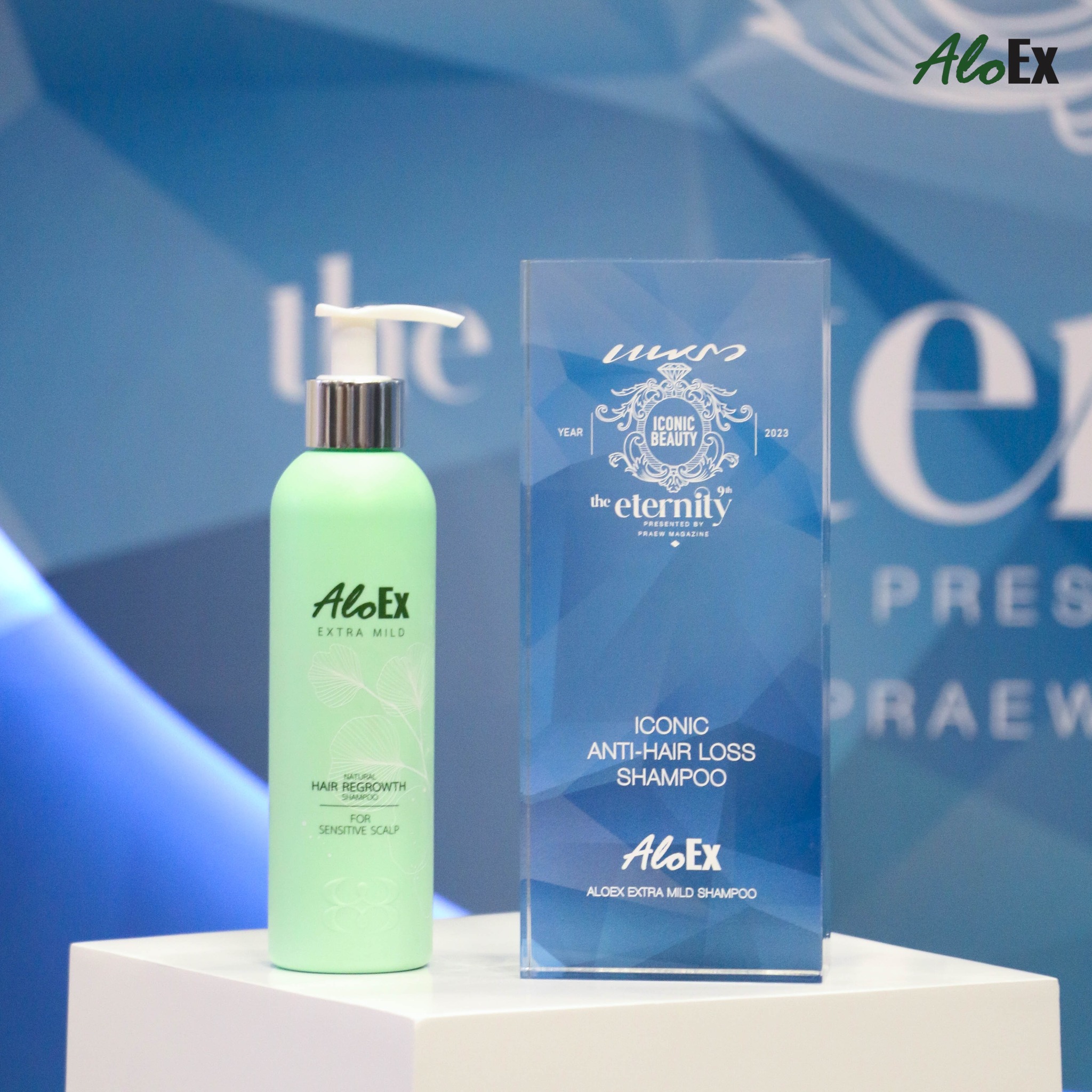 AloEx Extra Mild Shampoo คว้ารางวัล Iconic Anti-Hair Loss Shampoo จาก ...